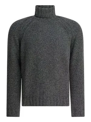 Zegna Roll-neck Sweater - Grey