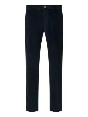 Boggi Milano Buttoned Trousers - Blue