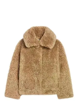 Apparis Collins Faux Fur Coat - Neutrals