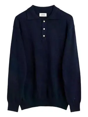 SOULLAND Marcel Sweater - Blue