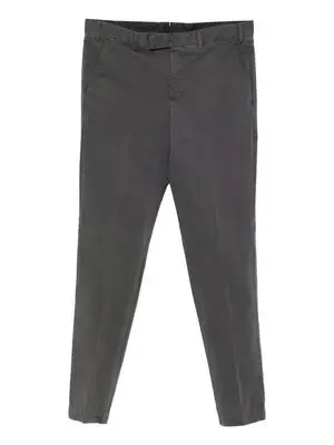 PT TORINO Belt-loop Trousers - Grey