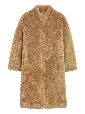 Apparis Jude Bouclette Coat - Neutrals