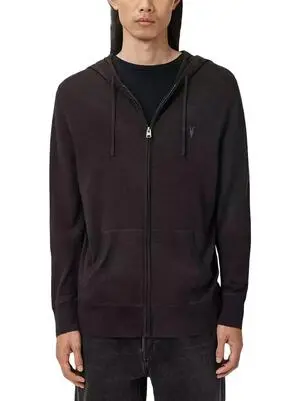 ALLSAINTS Mode Logo-detail Hoodie - Brown