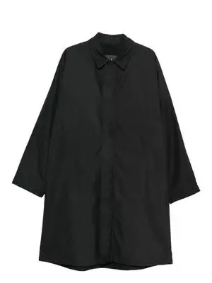 Herno Button-fastening Coat - Black