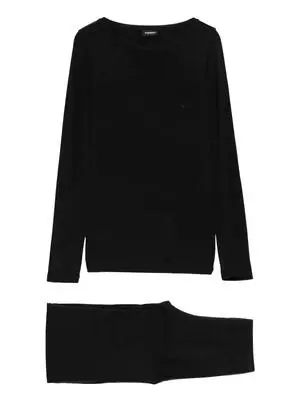 Emporio Armani Pyjama Set - Black