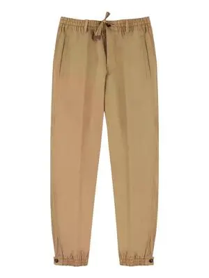 SLOWEAR Elasticated Drawstring Trousers - Neutrals