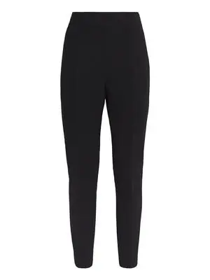 Carolina Herrera Stretch-virgin Wool Emilie Trousers - Black