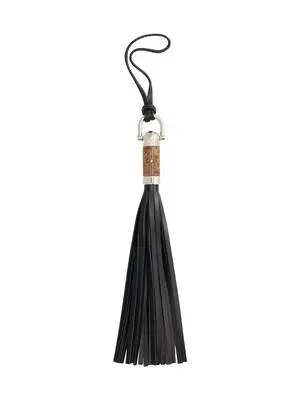 Ralph Lauren The Tassel Bag Charm - Black
