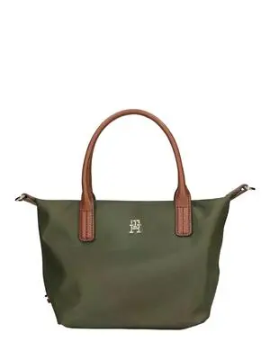 Tommy Hilfiger Webbing Tote Bag With Logo Plaque - Green