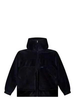 ARTE ANTWERP Corduroy Hooded Jacket - Blue