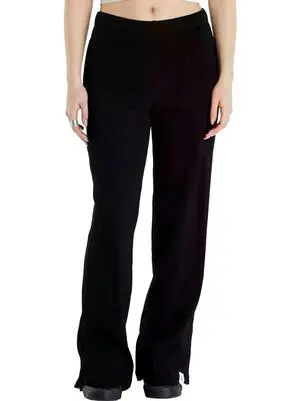 CALVIN KLEIN Ribbed Trousers With Pockets