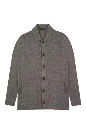 ZANONE Patch-pocket Cardigan - Grey