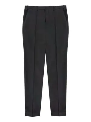 SLOWEAR Tapered Wool Trousers - Grey