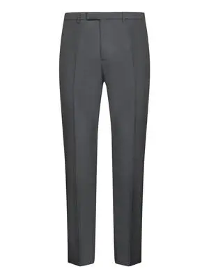 Gucci Slit-detail Trousers - Grey