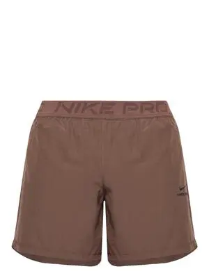 Nike Logo Shorts - Brown