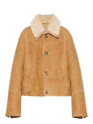 AMI Shearling Coat