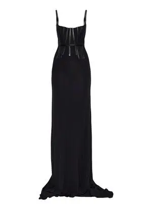 Dsquared2 Long Strap Dress - Black