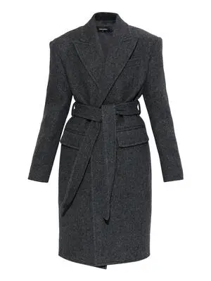 Dsquared2 Wool Coat - Grey