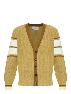 Ami V-neck Cardigan - Green