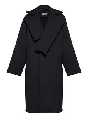 Yohji Yamamoto Cotton Coat - Black