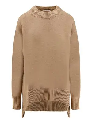 R2W Nicolas Wool And Cashmere Sweater - Beige