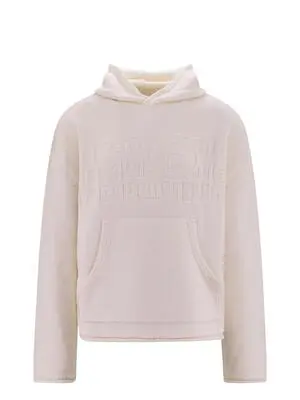 MAISON MARGIELA Virgin Wool Blend Sweatshirt - White