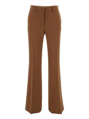 Alberto Biani Cady Flared Trousers - Beige