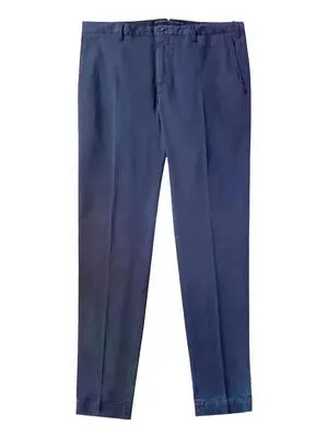 SLOWEAR Belt-Loops Trousers Blue