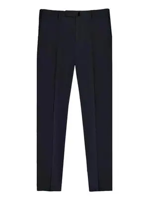 Incotex Pressed-crease Trousers - Blue