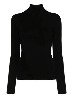 Gabriela Hearst May Turtleneck Sweater Black