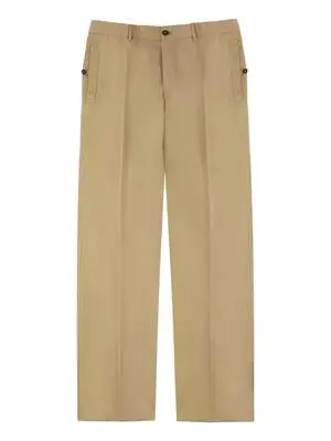 Incotex Button-detail Trousers - Neutrals