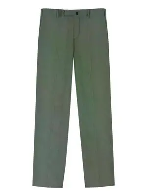 Incotex Stretch Cotton Trousers - Green