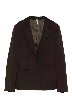 Liviana Conti Pocket Single-breasted Jacket - Brown