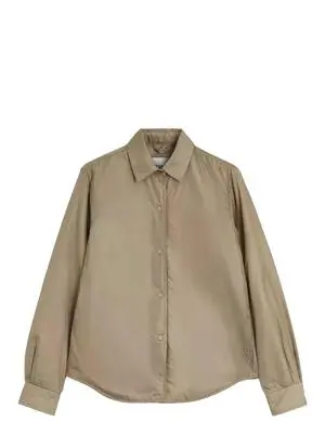 Aspesi Buttoned Padded Shirt - Neutrals