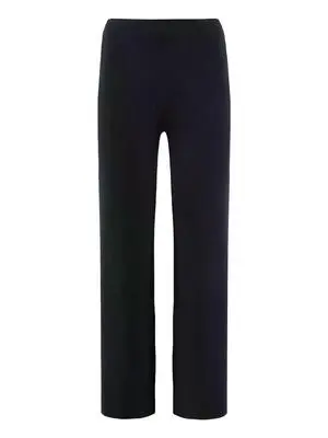 P.a.r.o.s.h Elasticated Waist Trousers - Black