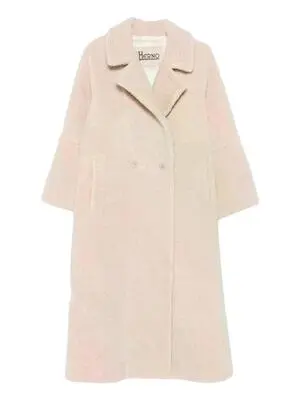 Herno Double-breasted Coat - Neutrals