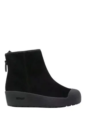 Bally 50mm Suede Ankle Boots - Black