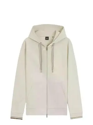 BOSS Zip-up Hoodie - Neutrals
