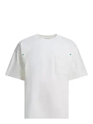 Kapital Pocketed Panelled T-shirt - White
