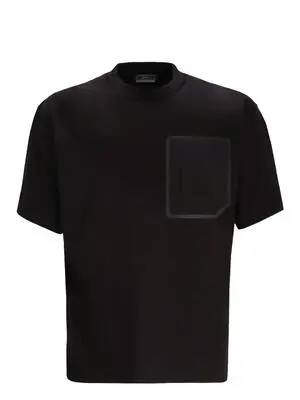 Herno Pocket Cotton T-shirt - Black