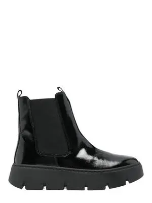 Gabor Lug-sole Chelsea Boots - Black