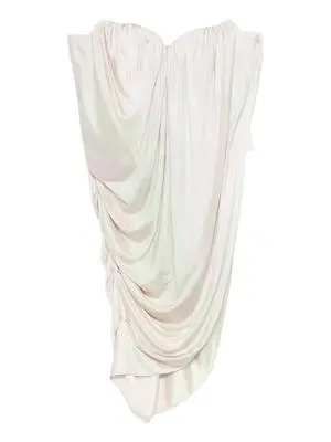 Giuseppe Di Morabito Ruched Draped Top - White
