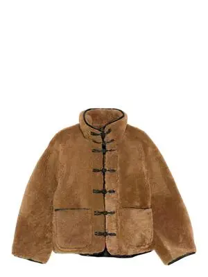 RÓHE Toggle-fastening Pocket Jacket - Brown