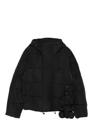 BARROW Hooded Quilted Jacket - Black
