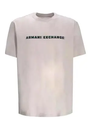 Armani Exchange Logo T-shirt - Grey