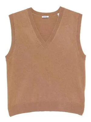 ASPESI Sleeveless V-Neck Sweater
