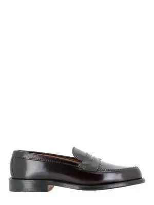 Alden Penny-slot Loafers - Brown