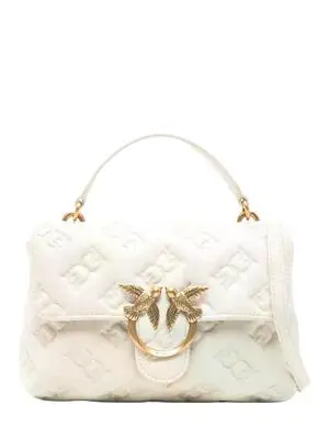 Pinko Mini Love Lady Tote - White