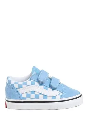 VANS Old Skool Checkerboard Sneakers - Blue