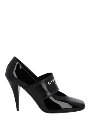 Givenchy Square Toe Mary Jane Pumps - Black